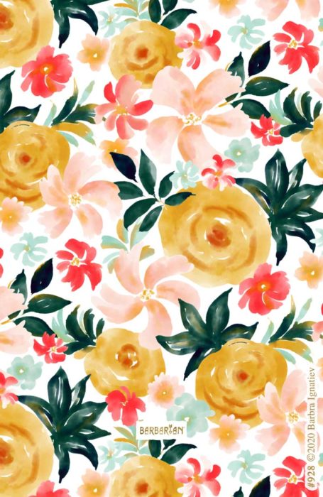 TWIRLED WORLD Floral – BARBARIAN by Barbra Ignatiev | Santa Cruz Artist ...
