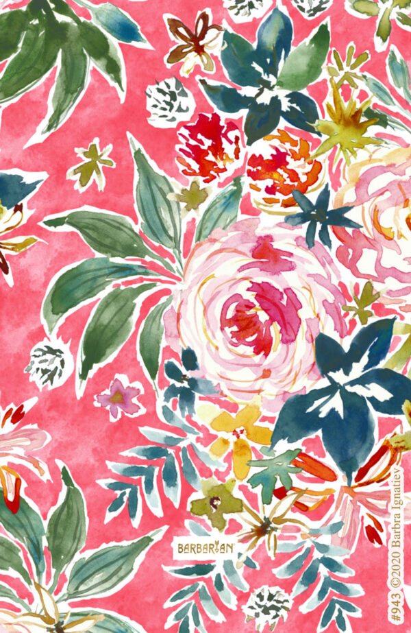 MAGIC MOMENT Floral – BARBARIAN by Barbra Ignatiev | Santa Cruz Artist ...