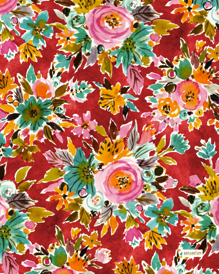 SHOP NEW ART – BARBARIAN by Barbra Ignatiev | Bold colorful art