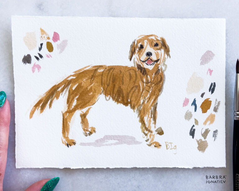 BARBARIAN by Barbra Ignatiev | Santa Cruz Artist | Custom Pet Portraits ...