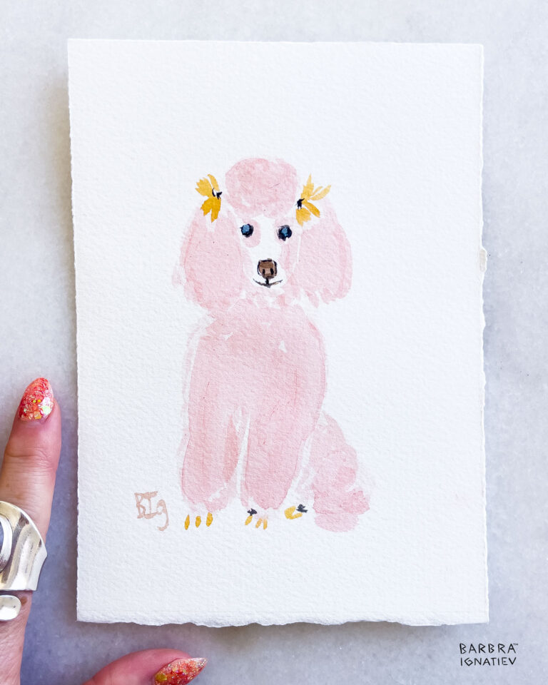 BARBARIAN by Barbra Ignatiev | Santa Cruz Artist | Custom Pet Portraits ...