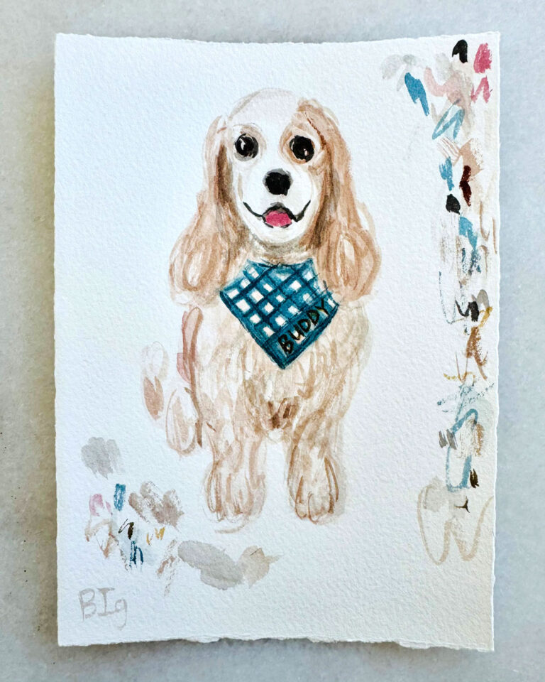BARBARIAN by Barbra Ignatiev | Santa Cruz Artist | Custom Pet Portraits ...