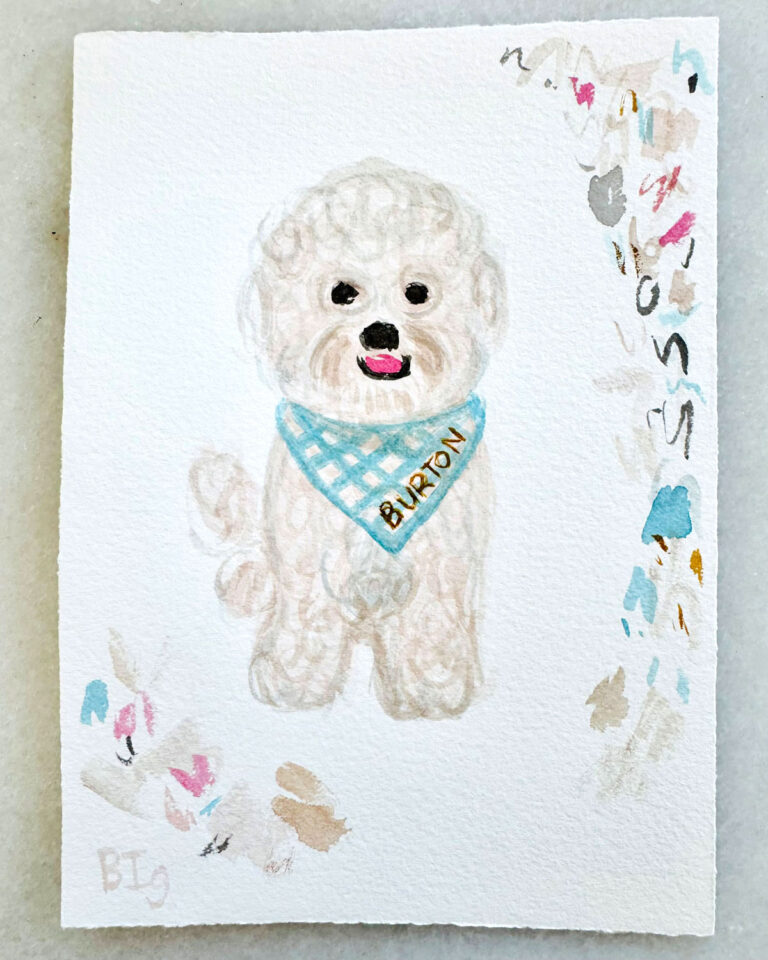 BARBARIAN by Barbra Ignatiev | Santa Cruz Artist | Custom Pet Portraits ...